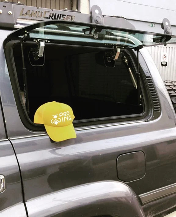 Prowingco Gullwing system window | Toyota Landcruiser 80’s series – Simon4Runner